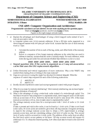 OS CHAP4 Question Answers - CSE 4501 Operating Systems Chapter 4: Threads Practice Exercises ...