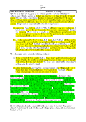 R v Allen Case Study - Points to Note - R V Allen – Case Study Please ...