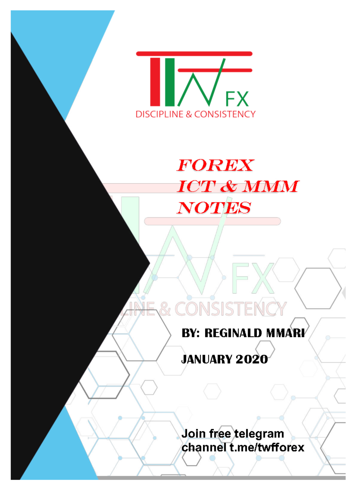 Twfx Forex Ict Mmm Notes - BY: REGINALD MMARI JANUARY 2020 Join free ...