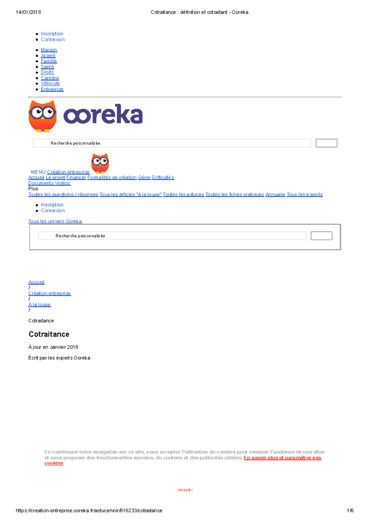 Cotraitance définition et cotraitant - Ooreka - Inscription Connexion ...