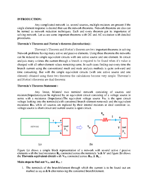 Ac dc circuits - Lecture notes 1-3 - ELECTRICAL CIRCUITS UNIT ...