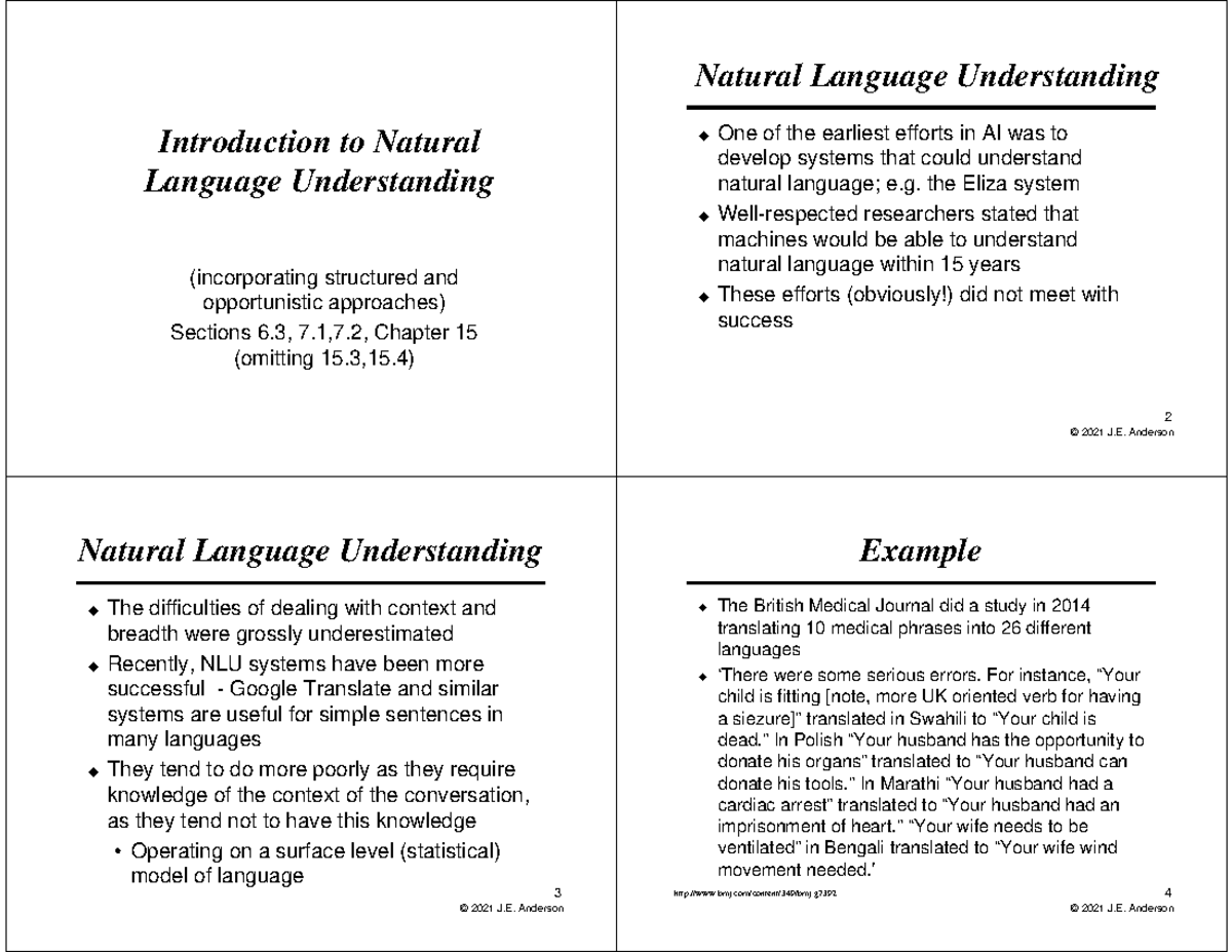 8 Natural Language Understanding - Introduction to Natural Language ...