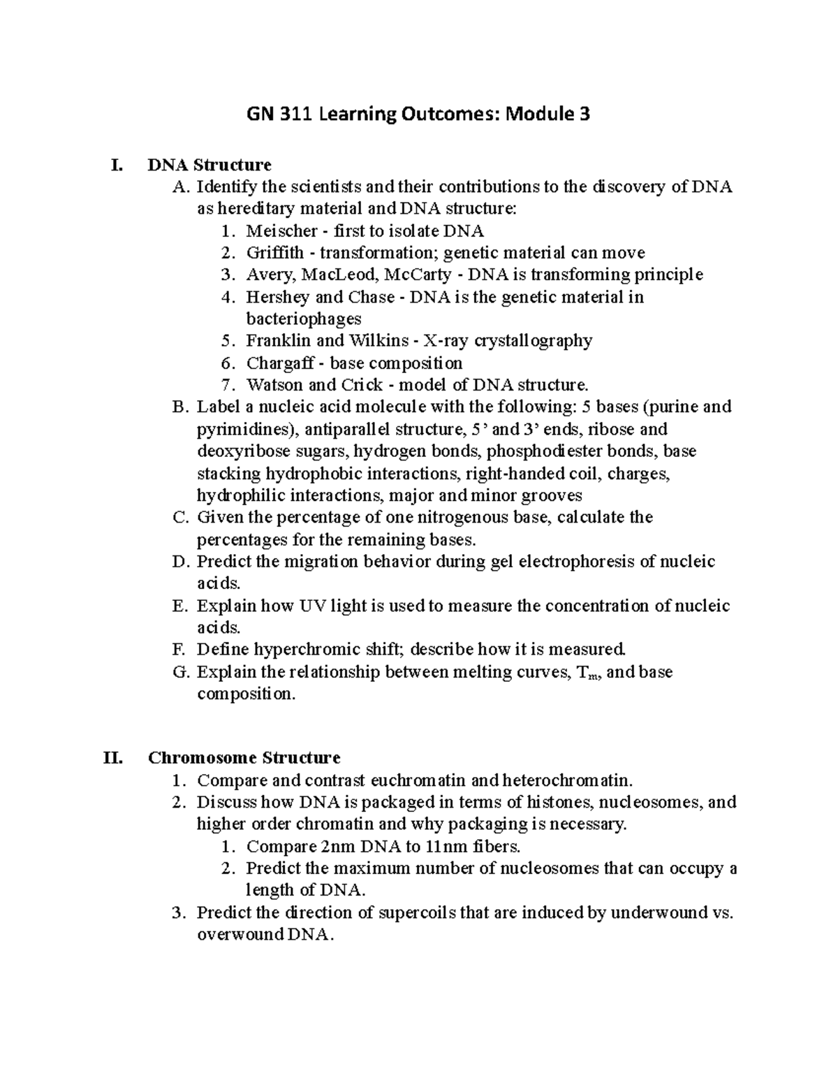 GN 311 Learning Outcomes - Module 3 - Identify the scientists and their ...