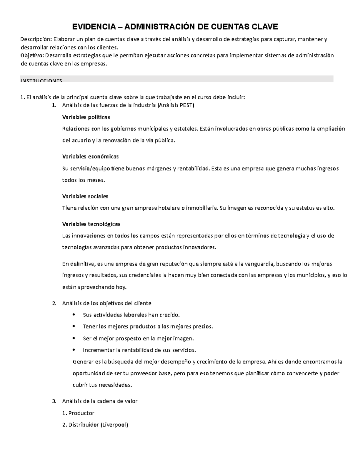 Evidencia cuenta clave - EVIDENCIA – ADMINISTRACIÓN DE CUENTAS CLAVE ...