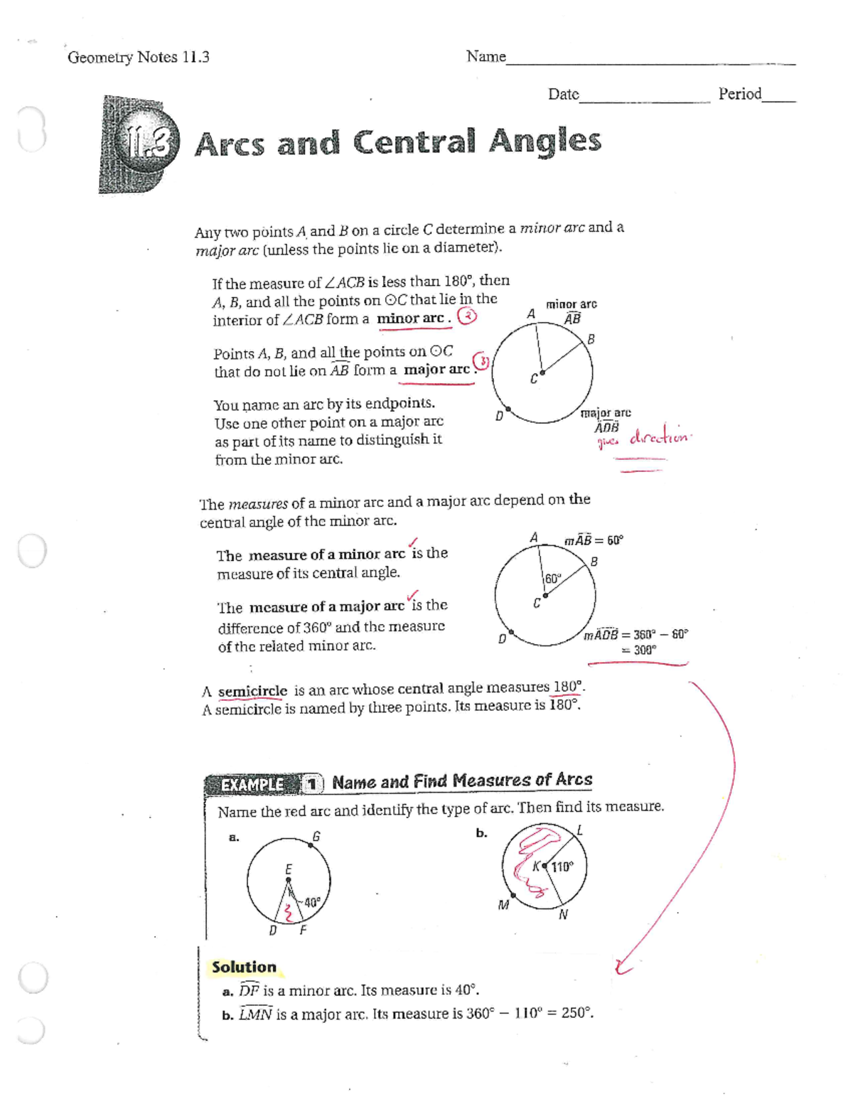 Geometry Completed Notes 11 Studocu