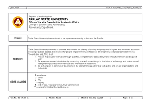 MAS 5 Flexible OBTL A4 - Republic of the Philippines TARLAC STATE ...