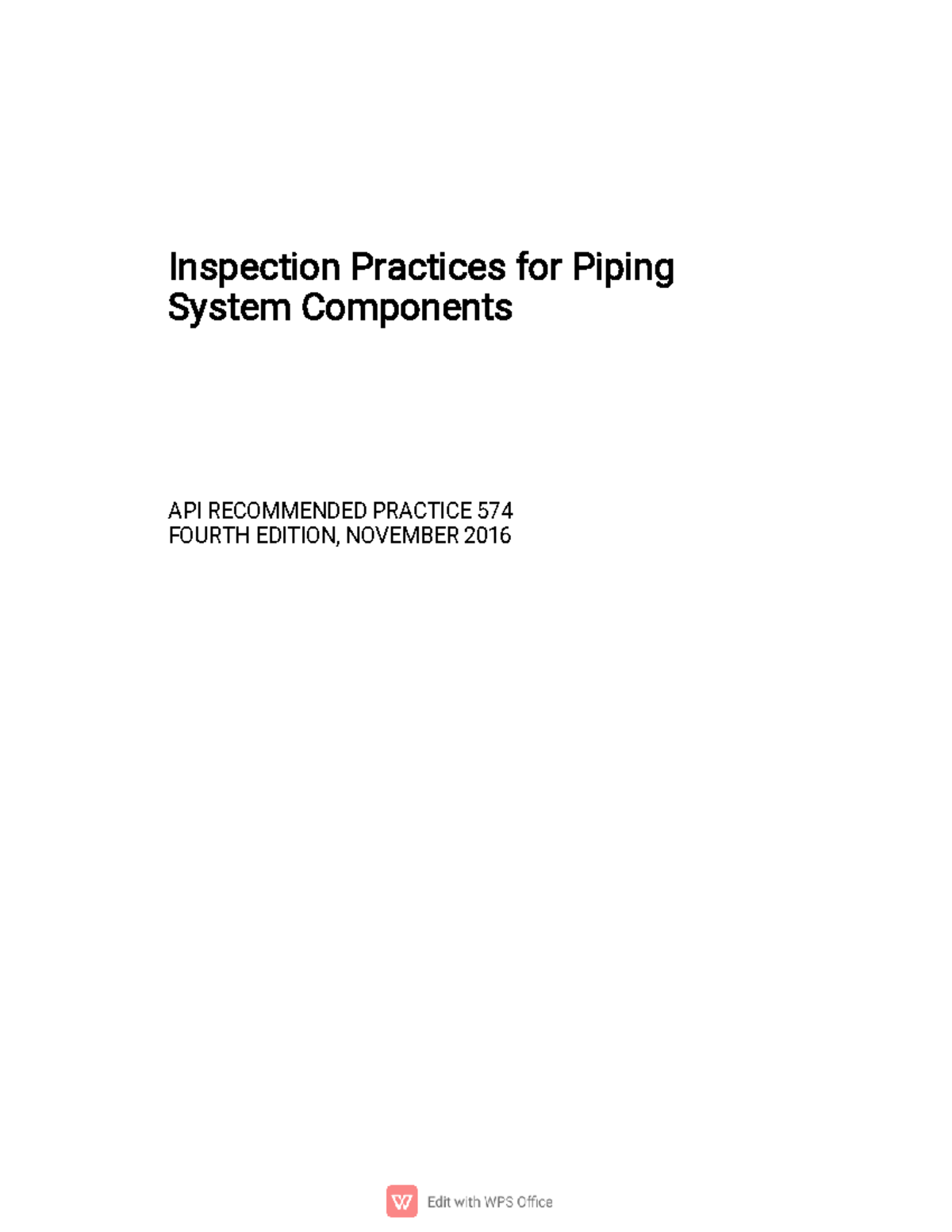 672263515 API 574 2016 - Pressure safety devices ...