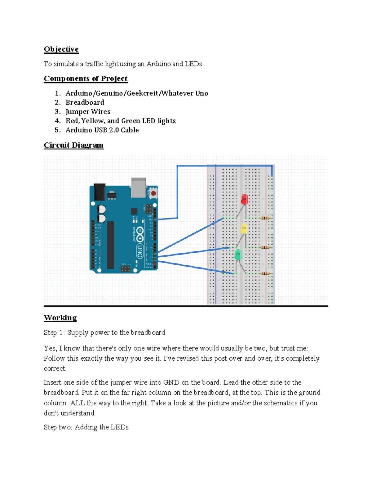 CA LAB Project by ABhiram Sharma 3 - Objective To simulate a traffic ...