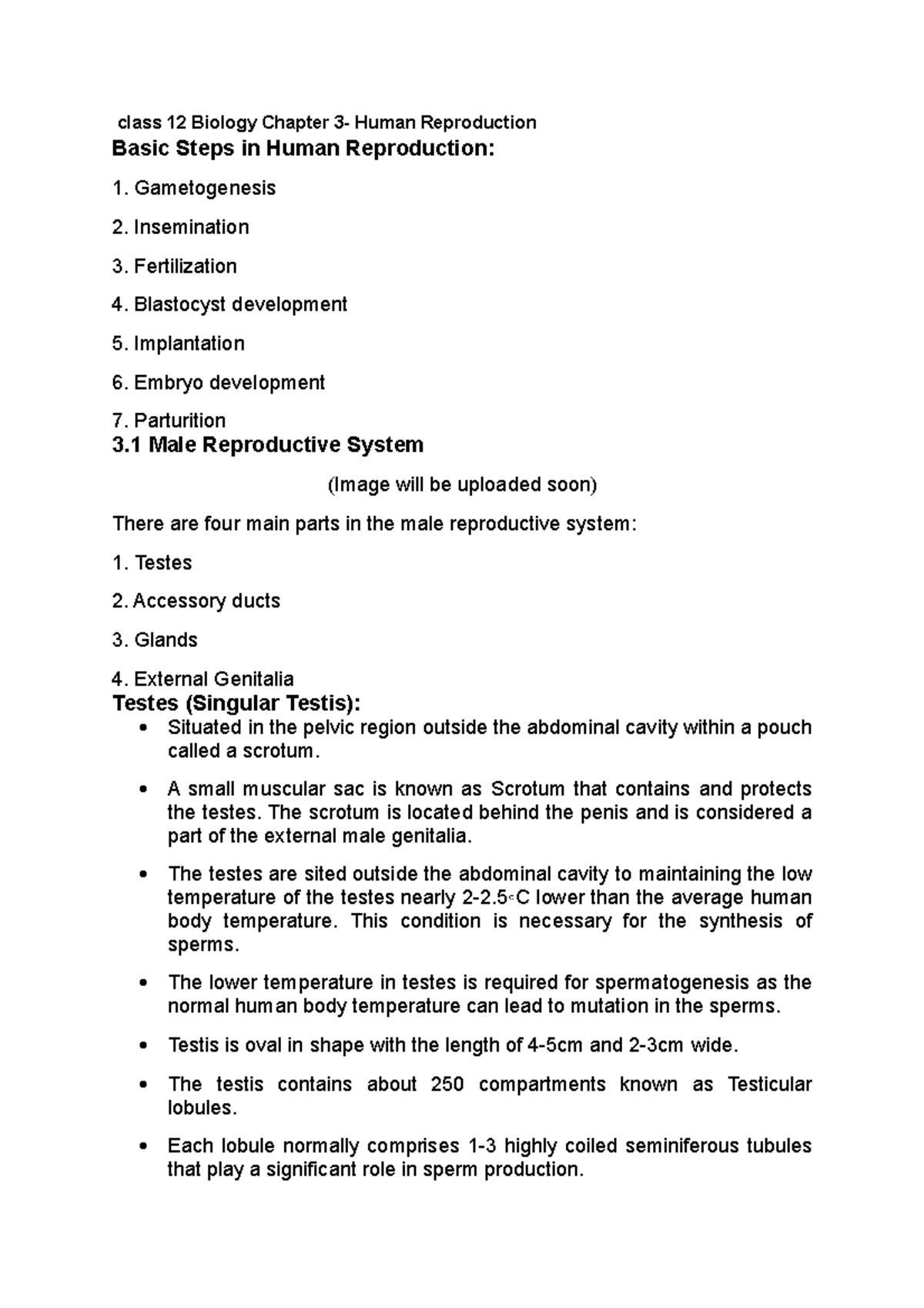 Class 12 Biology Chapter 3 revision note - class 12 Biology Chapter 3 ...