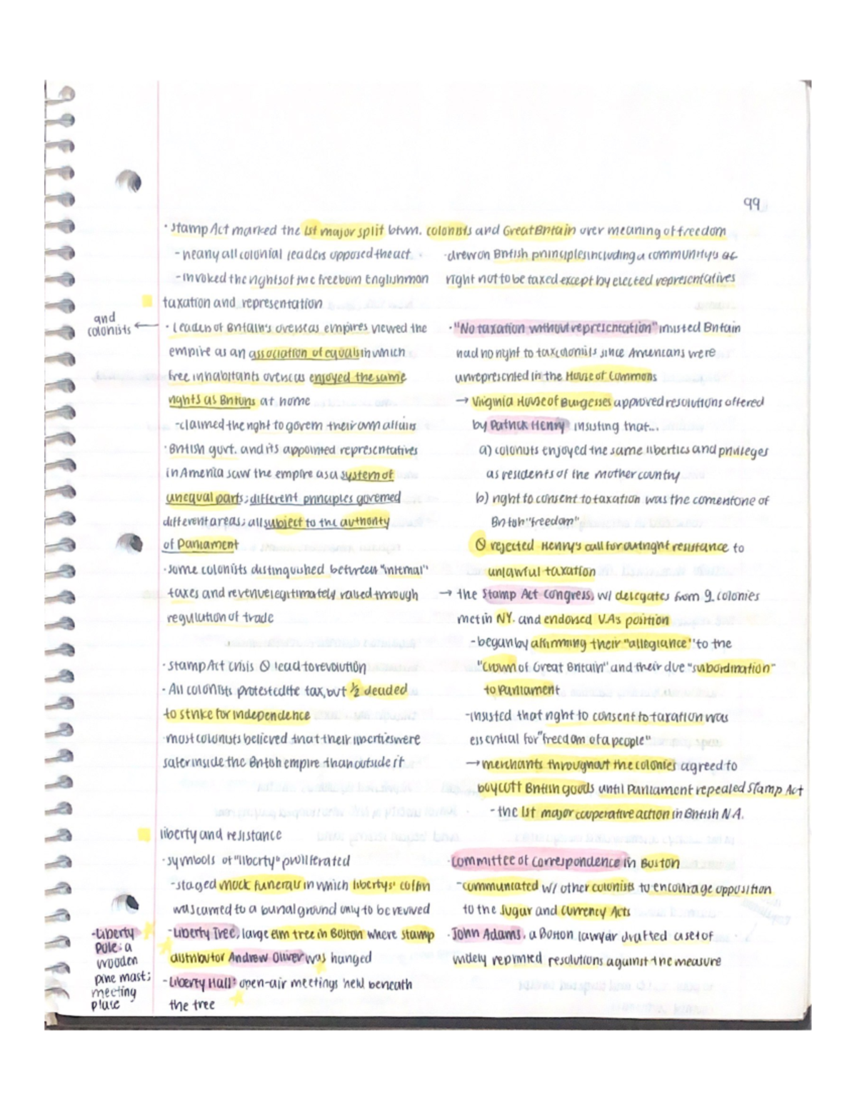 1st Semester Notes 5 - HIST 1301 - Studocu