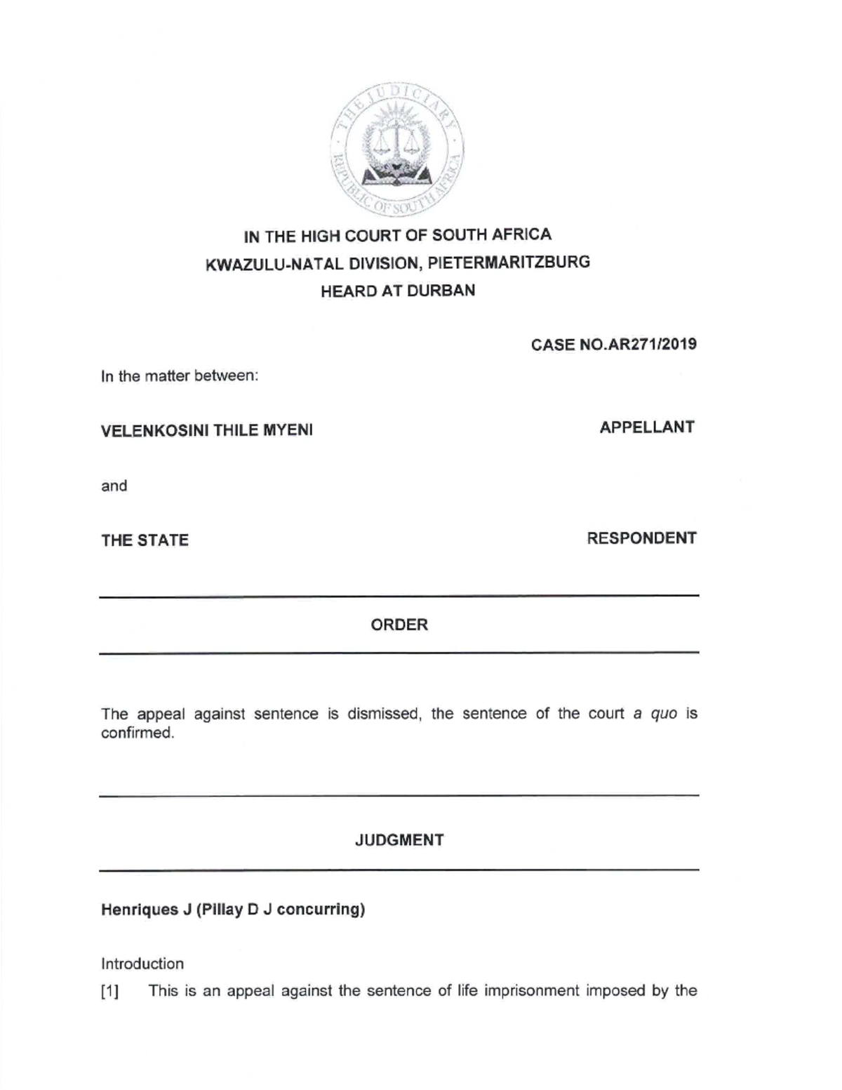 24 - Case law - CSL2601 - Studocu