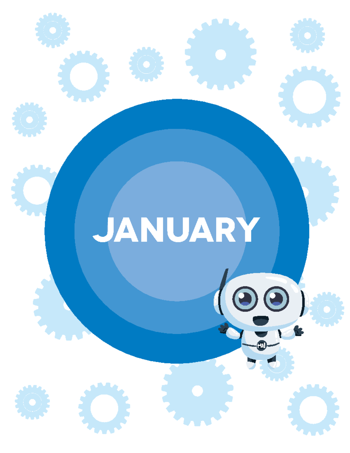 Cuadernillo de la materia de Inglés 5 Enero - JANUARY 2021 Calendar: My ...