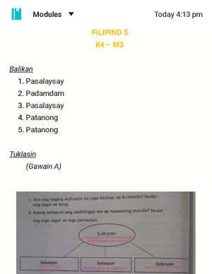 Filipino-G5 K4-L4 - Filipino subject for Grade 5 students in K to 12 ...