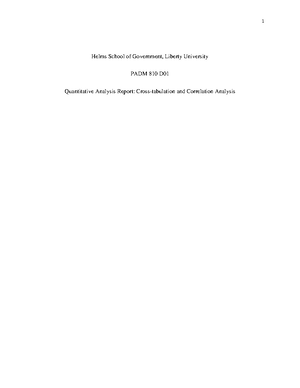 TIM PAD810 - Quantitative Analysis Report - Exploring the Impact of Rewarding Creativity and ...