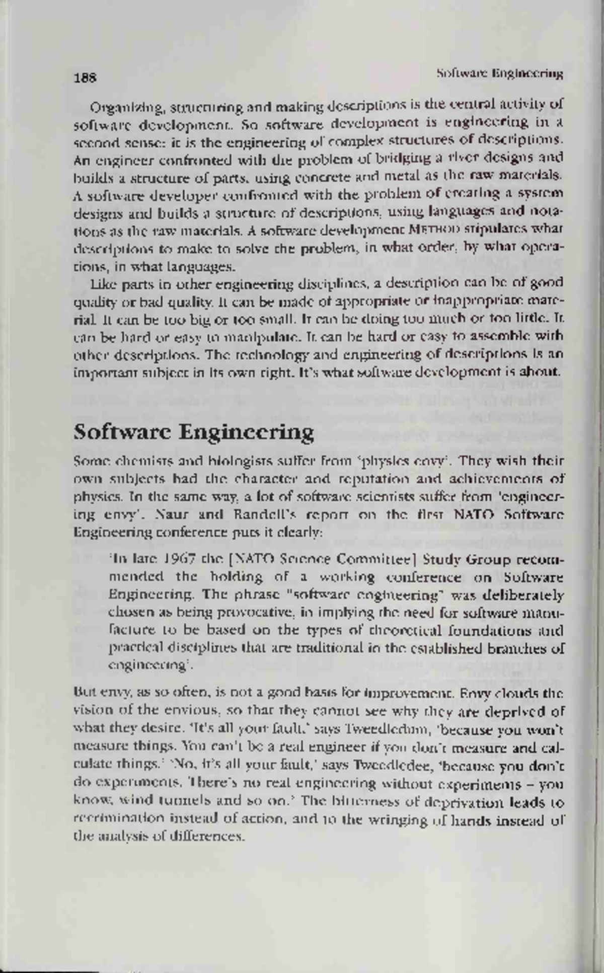 SOEN 6481 - Lecture 18 - jgg Software Engineering Organizing, structuring and making ...