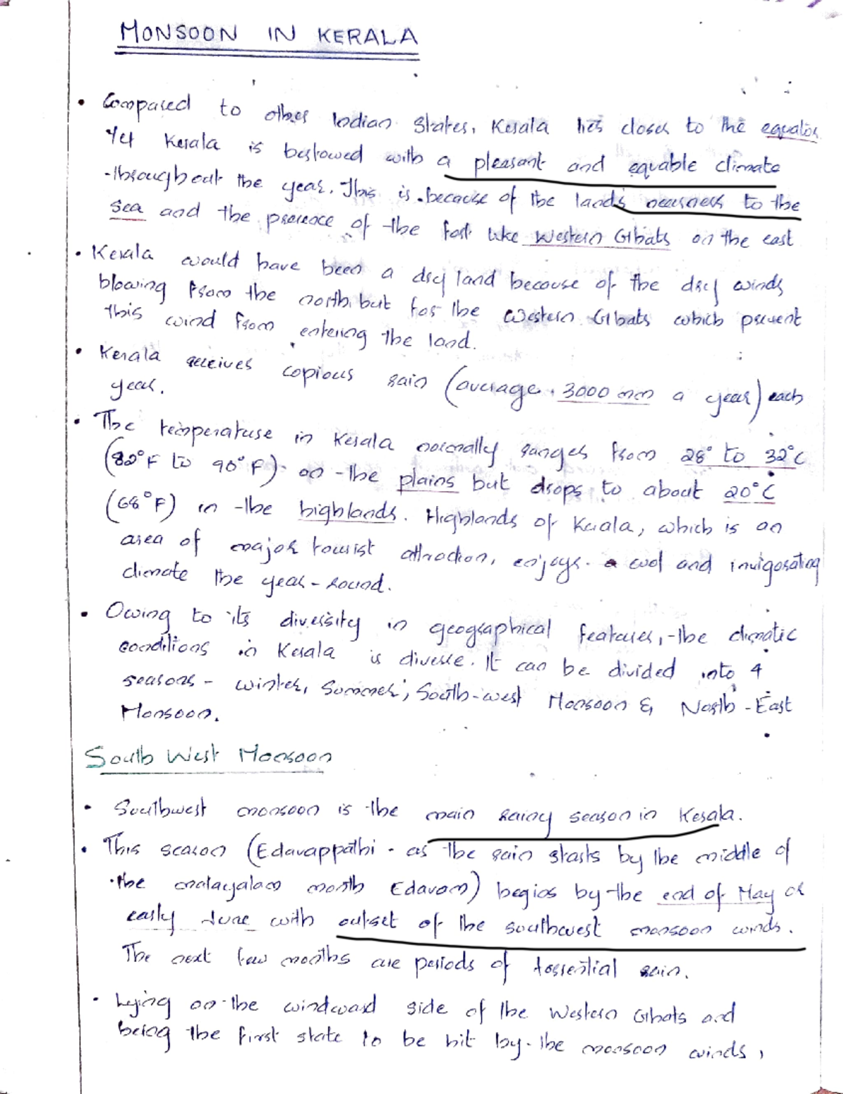 Monsoon in Kerala - MoNSOON IN KERALA ocopatec to olhef lodian slate ...