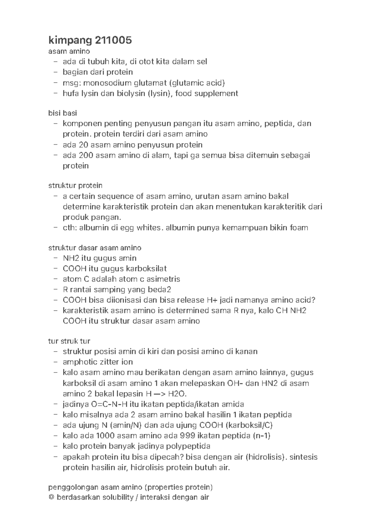 Asam Amino dan Peptida ...