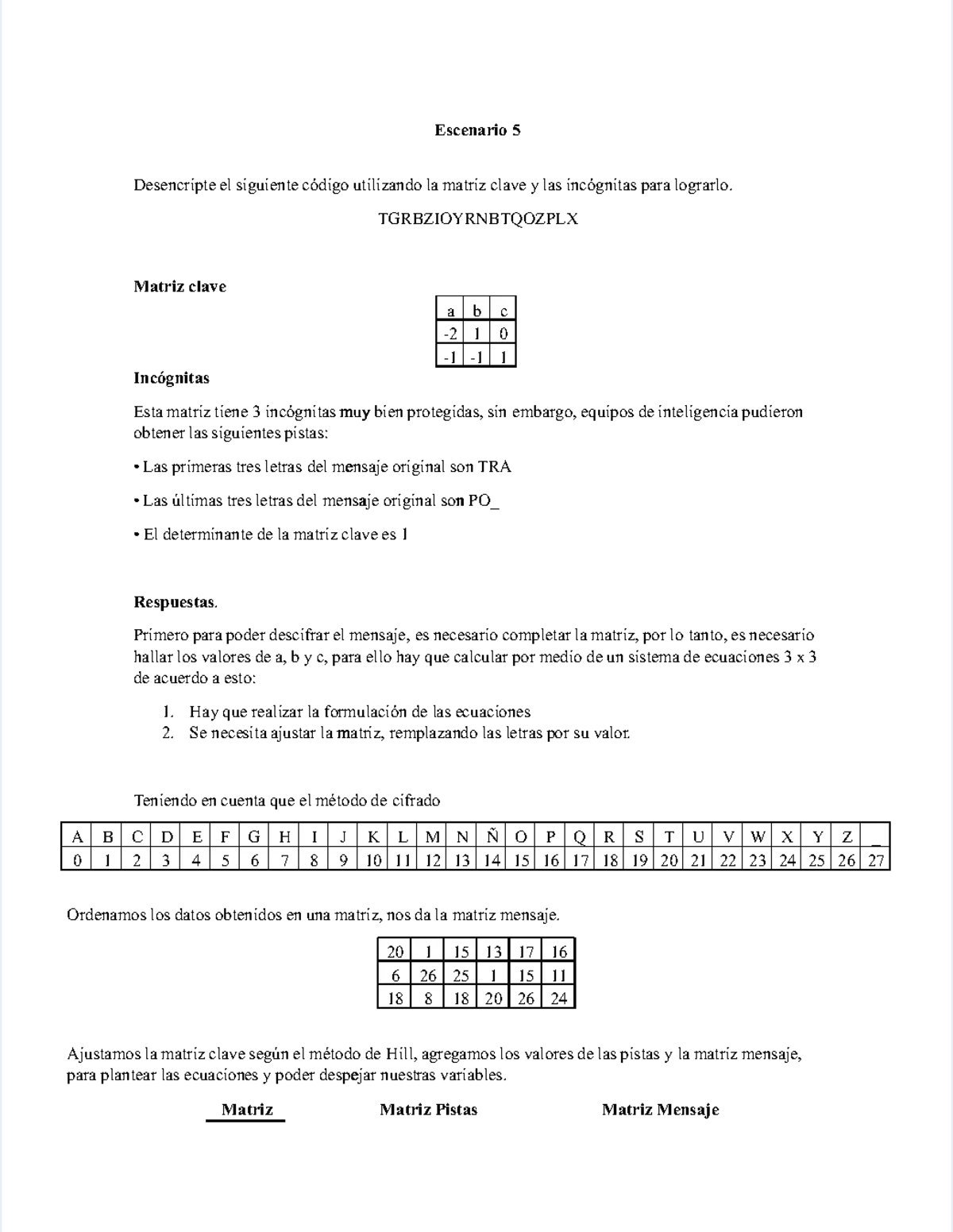 Pdf-escenario-5 compress - Escenario 5Escenario 5 Desencripte el siguiente código utilizando la ...