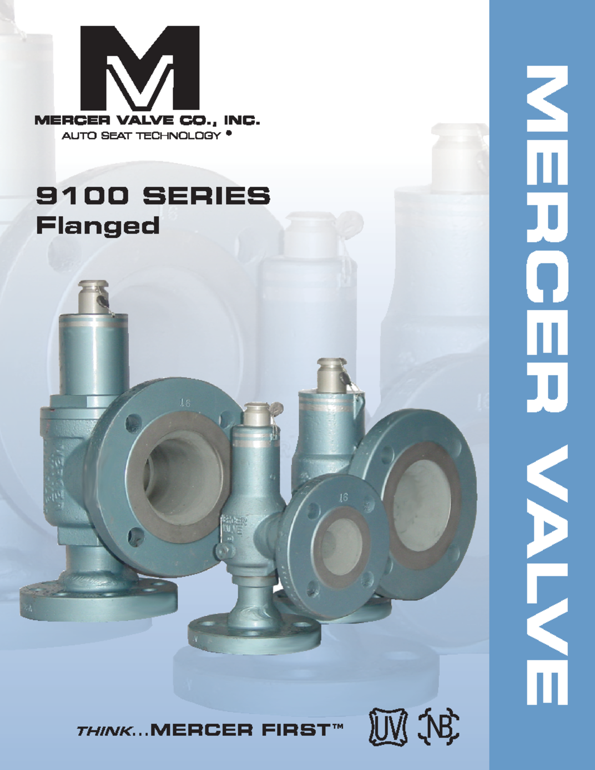 9100-series-flanged - Manual de válvulas - MERCER VALVE 9100 SERIES ...
