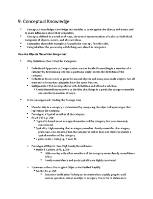 Modules 6-8 - Lecture and module notes, *includes SOME textbook ...