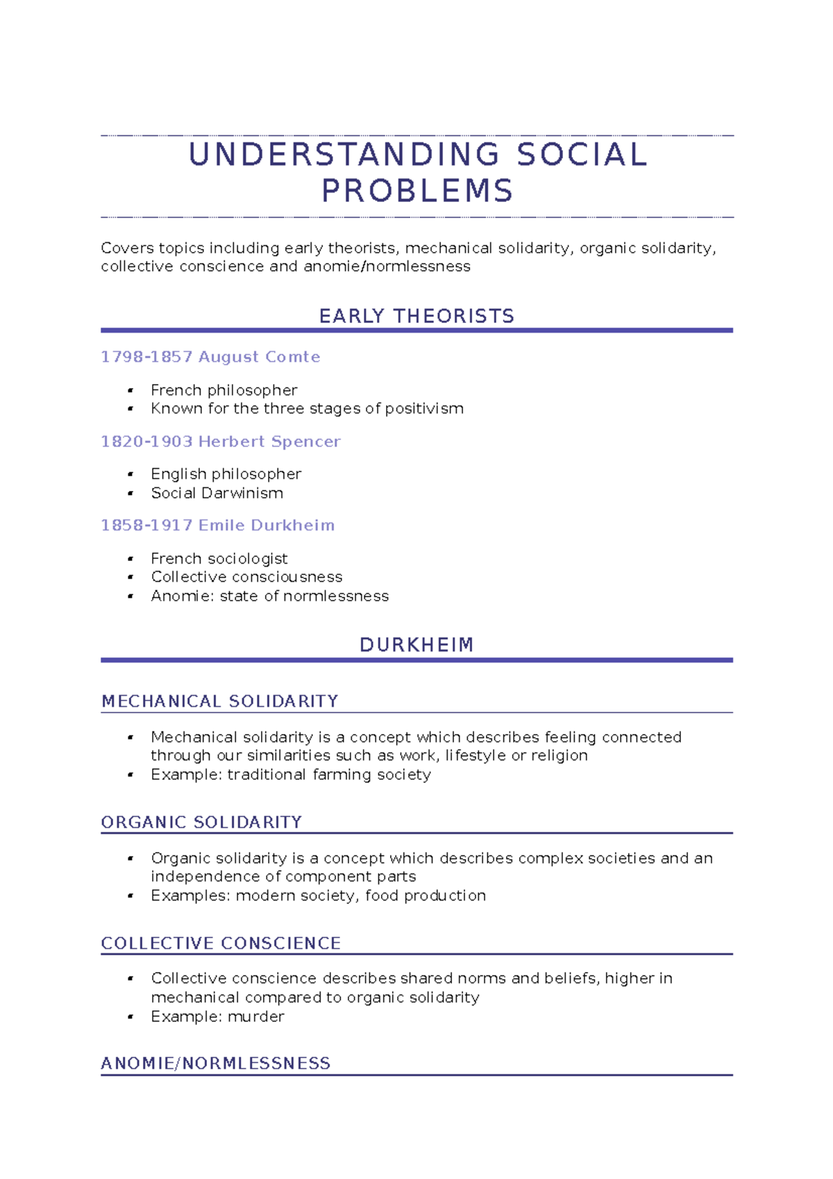 Understanding Social Problems 6 - U N D E R S TA N D I N G S O C I A L ...