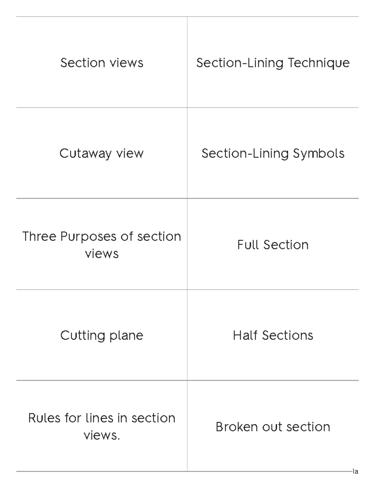 Lecture 7 - Okay - Section views Section-Lining Technique Cutaway view ...