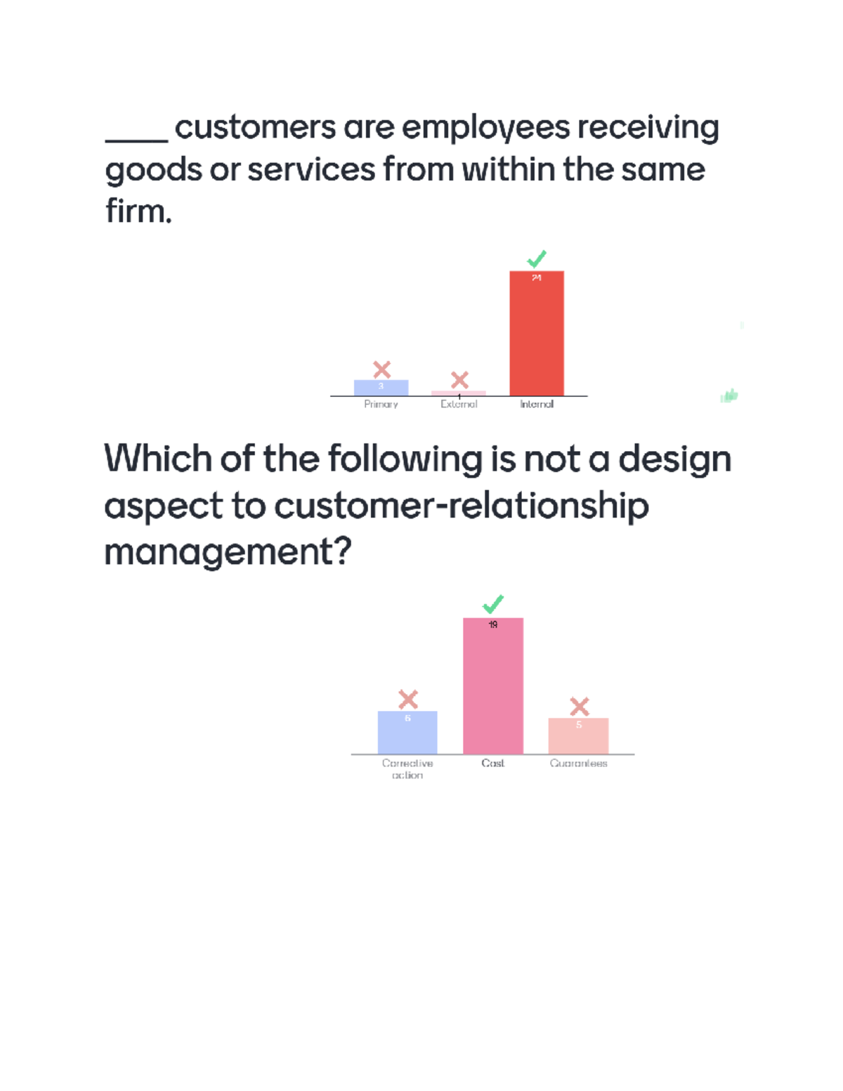 SCMT320-SCMT350-Menti - customers are employees receiving goods or ...