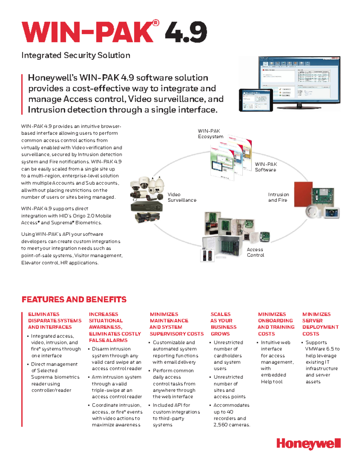 HBT-DS- Winpak 4-9-US-EN - WIN-PAK Ecosystem WIN-PAK Software Intrusion ...