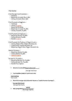 Extra tutorial questions Solutions - ACCT10002 EXTRA TUTORIAL QUESTIONS ...