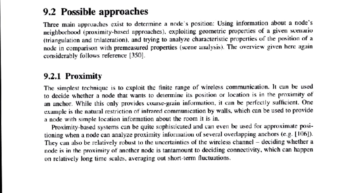 Possible approaches notes - ####### 9 Possible approaches Three main ...