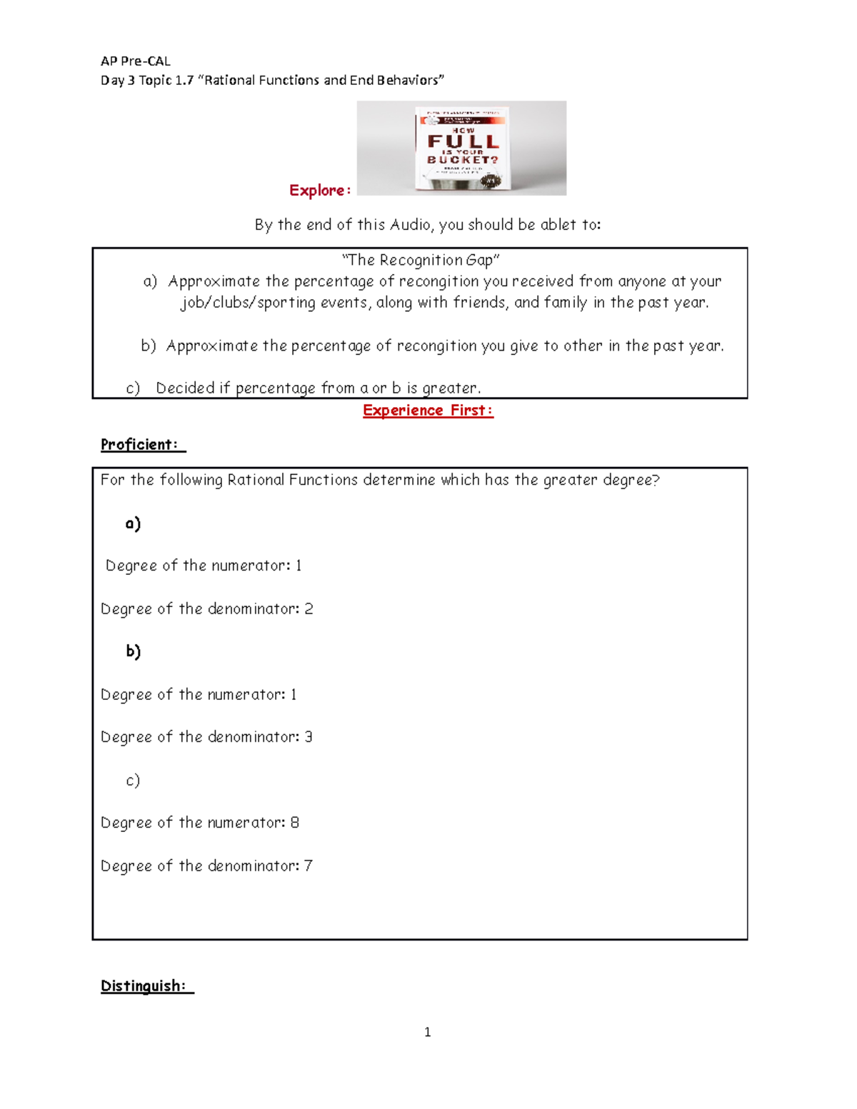 Day 3 AP Pre-CAL Topic 1 - Just some AP pre-cal notes - Day 3 Topic 1 ...