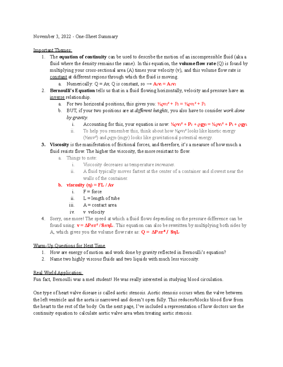 Grace L 11 - Physics lecture notes/summaries for the date mentioned in ...