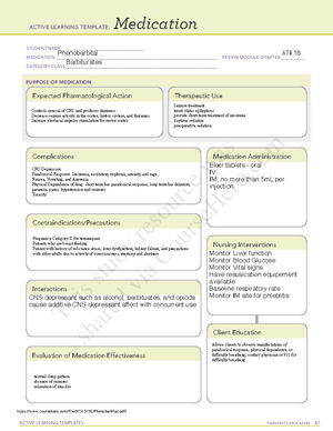 Drug card wk five metoprolol - Name: Metoprolol ...