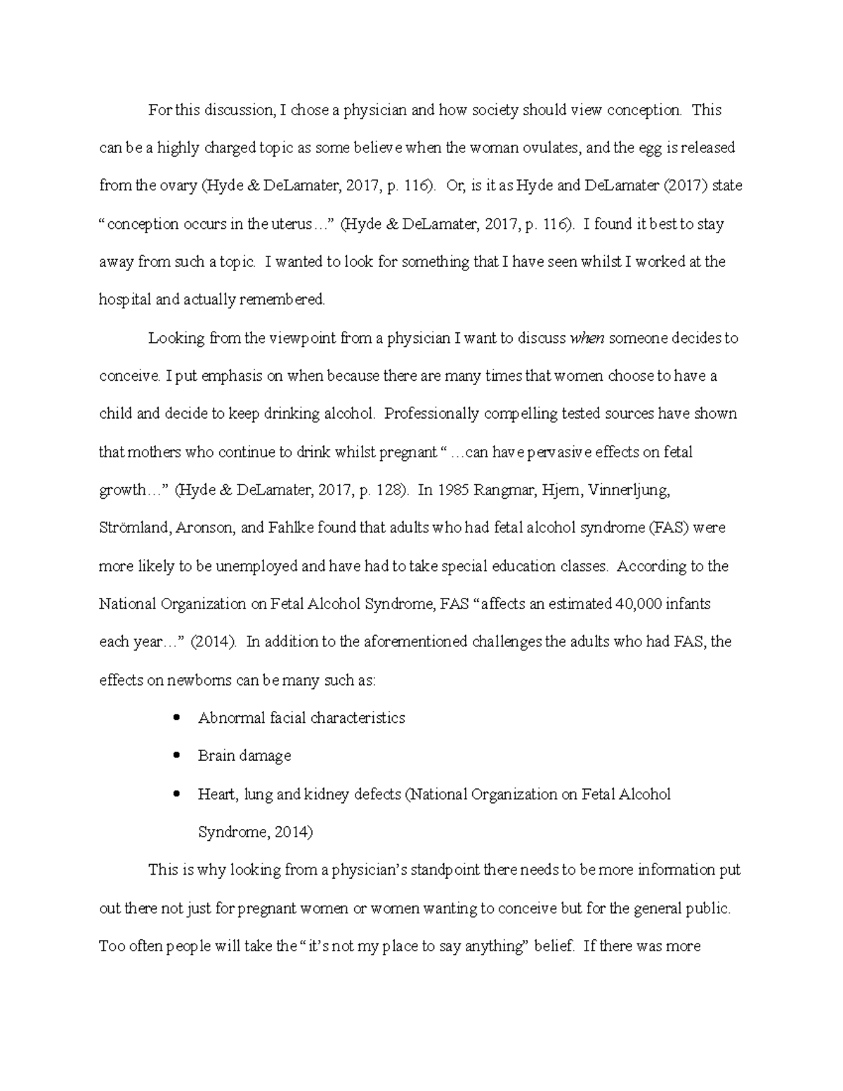 Module 3 Discussion - For this discussion, I chose a physician and how ...