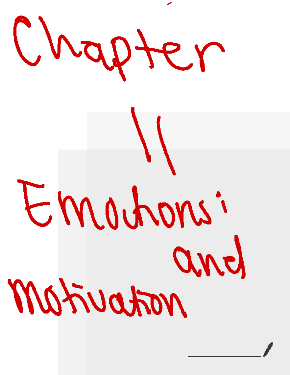 Chapter 11 emotions and motivation - Chapter Il Emotions : and motivation conducted studies ...