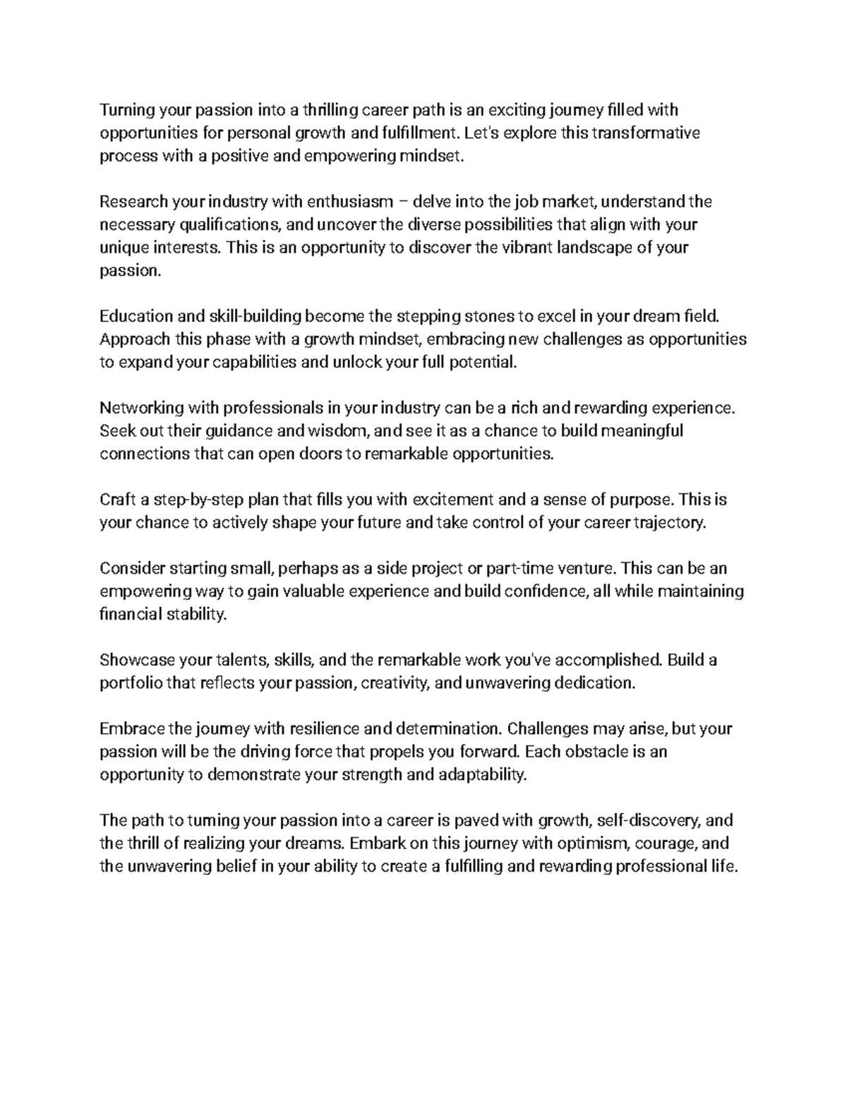 Physical Science Physical Science - Turning your passion into a ...