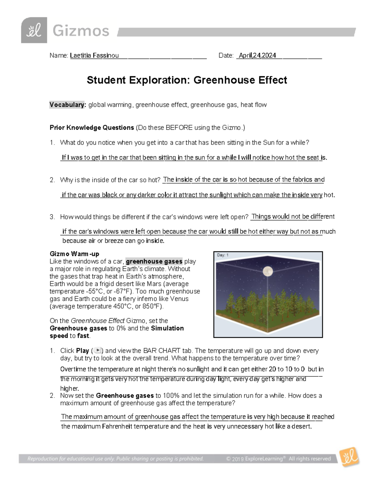 Kami Export - Greenhouse Effect-Student exploration worksheet - 2019 ...