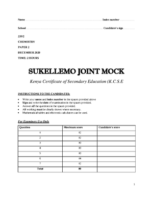Chem FLOW Charts - CHEM PAPER - Compiled and supplied online by ...