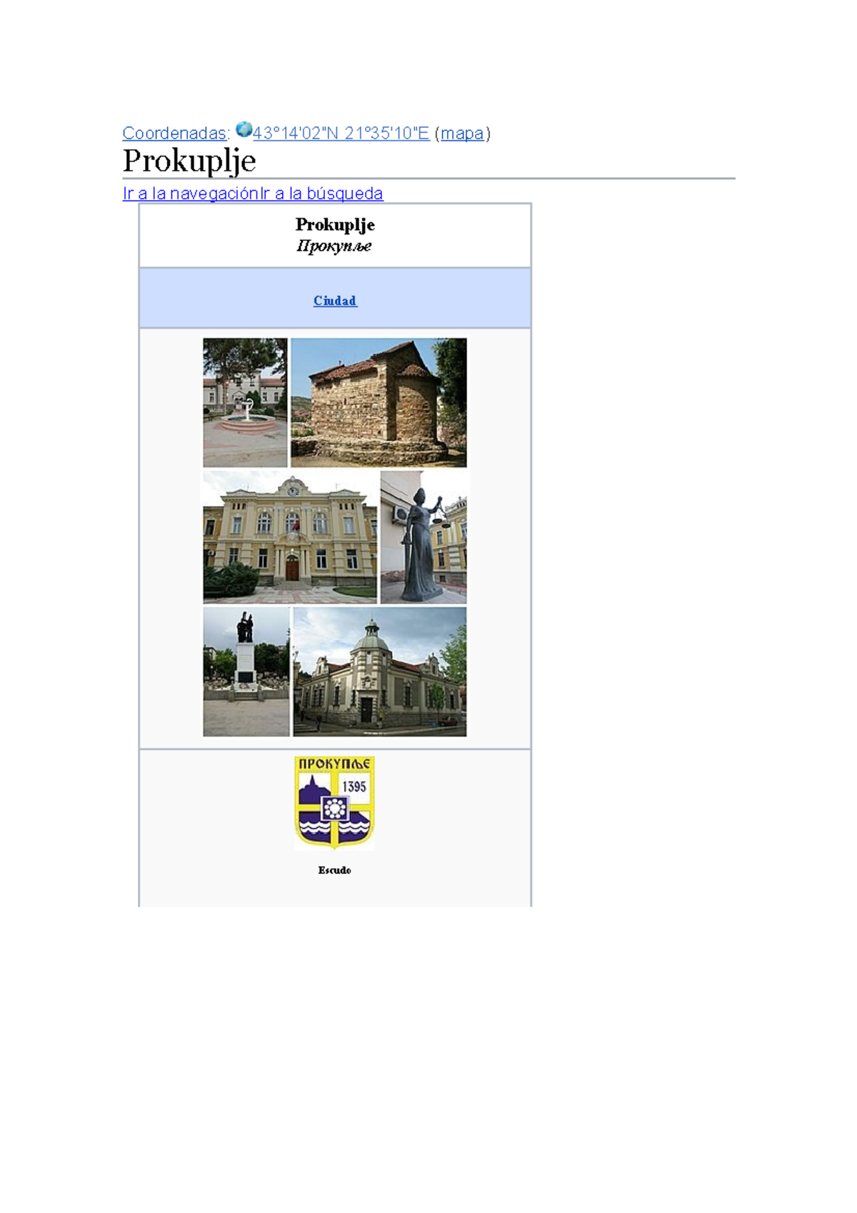 Coordenadas - Historia del derecho - Coordenadas: 43°14′02′′N 21°35′10 ...