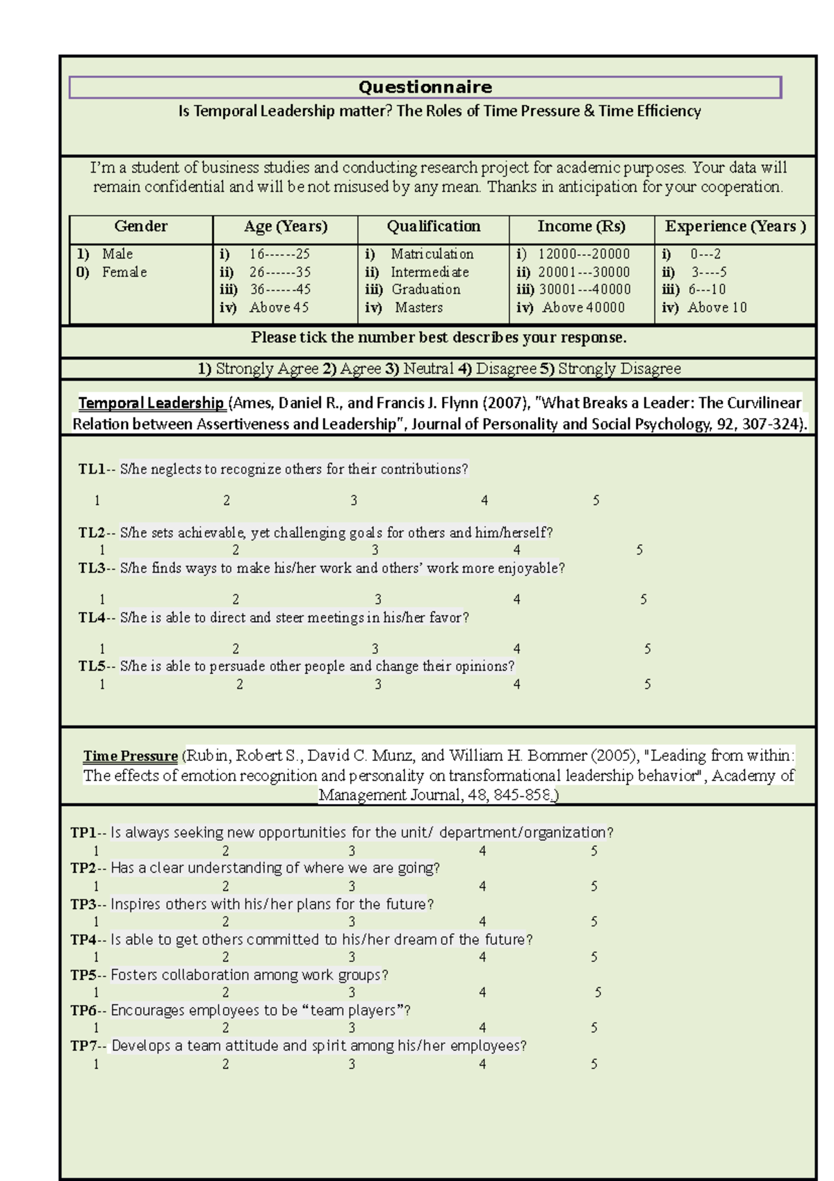 Questionaire Channel Distribution - Questionnaire Is Temporal ...