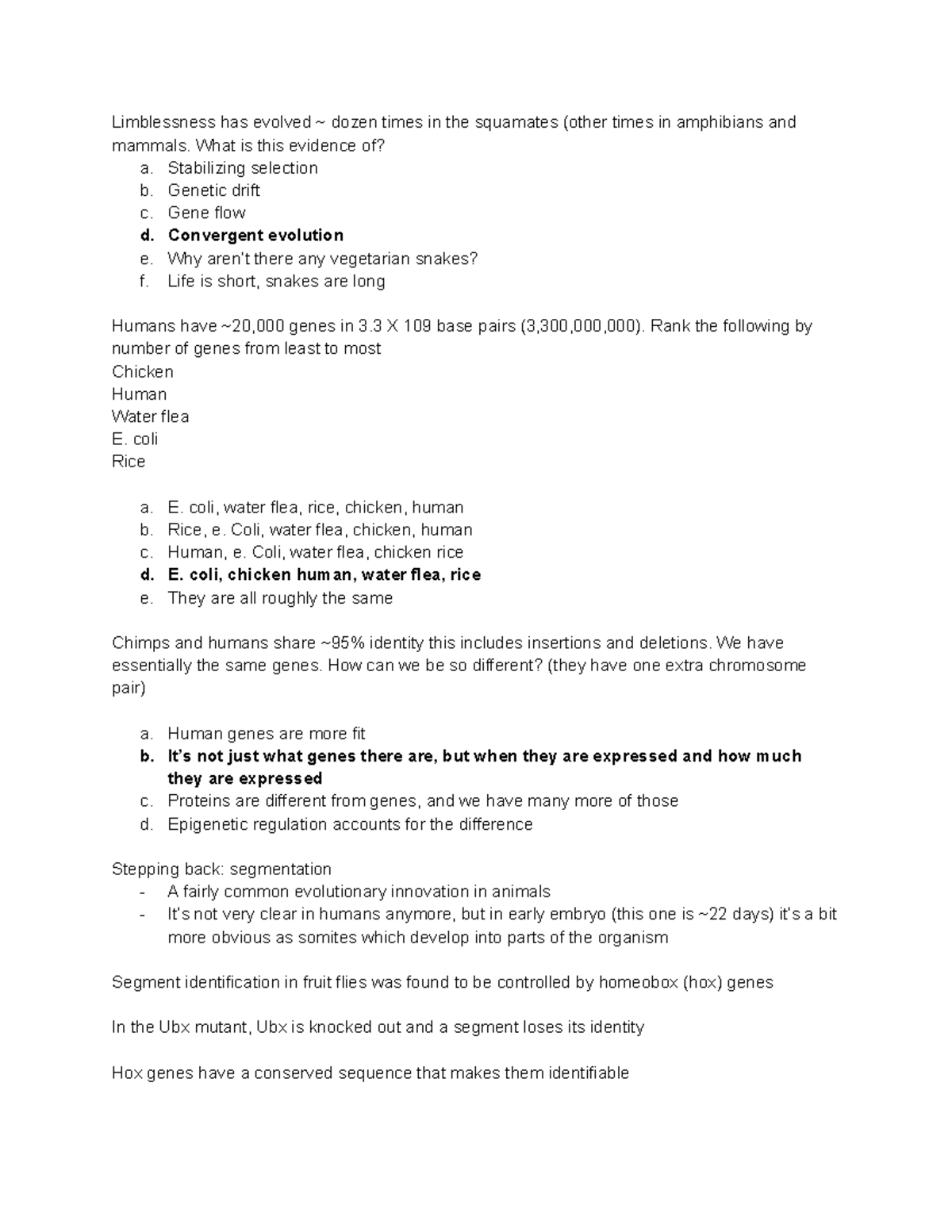 12 - professor: caleb rounds class: bio152 practice from lecture 12 and ...