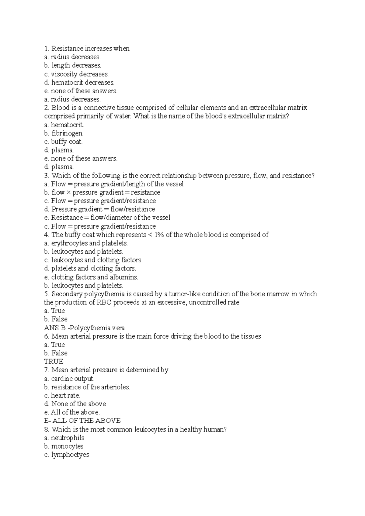 11 - How Your Body Works: Human Physiology And Structure quiz week 1 ...