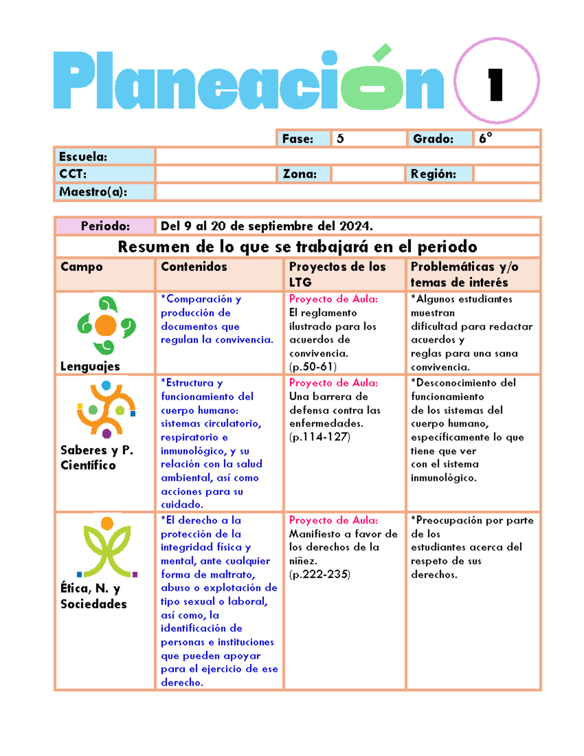Planeaciòn 6º - PLANEACIÓN de 6to grado Nueva Escuela Mexicana ...