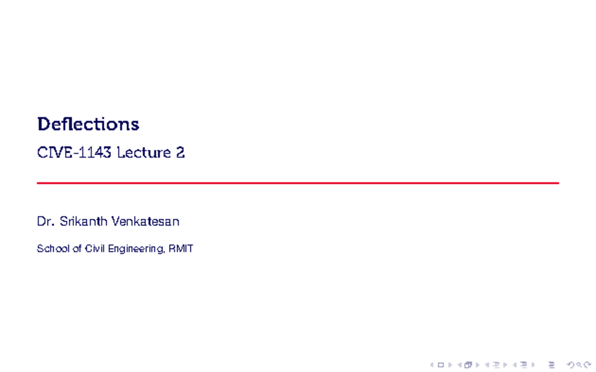 CIVE1143 - Lecture 2 Slides - CIVE1143 - RMIT University - Studocu