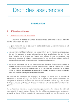 Droit des assurances - Stéphane BRENA S Droit des assurances ...