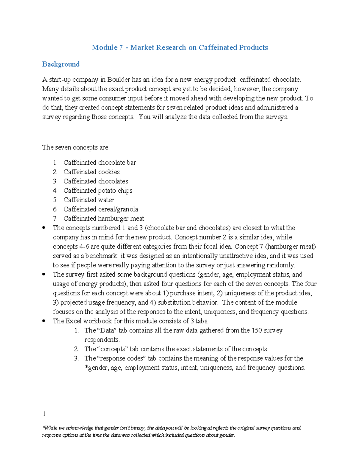 Module 7 Chapter-F2F - Notes for mod 7 - Module 7 - Market Research on ...