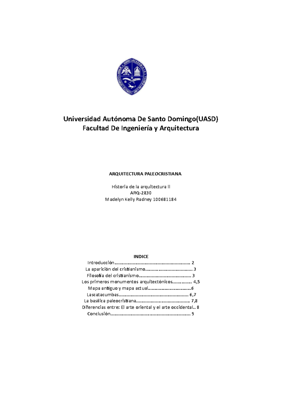 Documento - Universidad Autónoma De Santo Domingo(UASD) Facultad De ...
