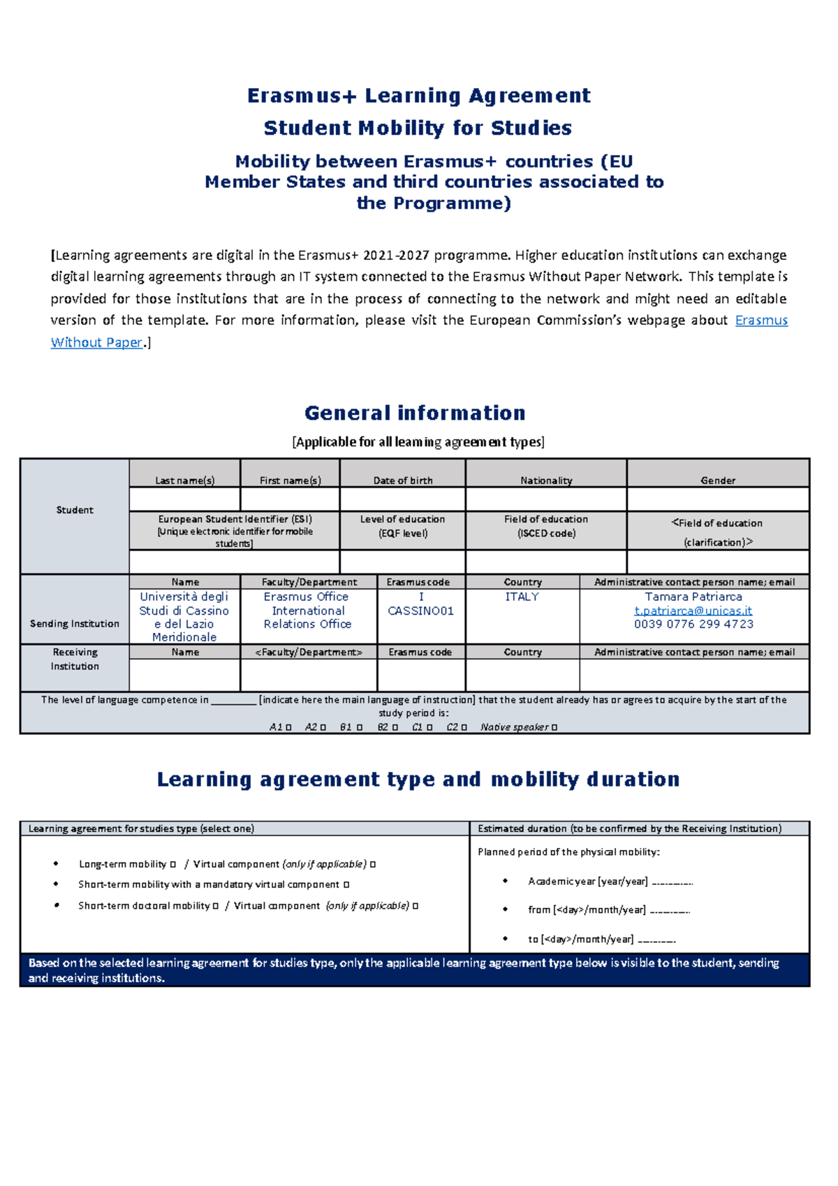 Editable-higher-education-Learning-agreement-studies-KA131-2023 en ...