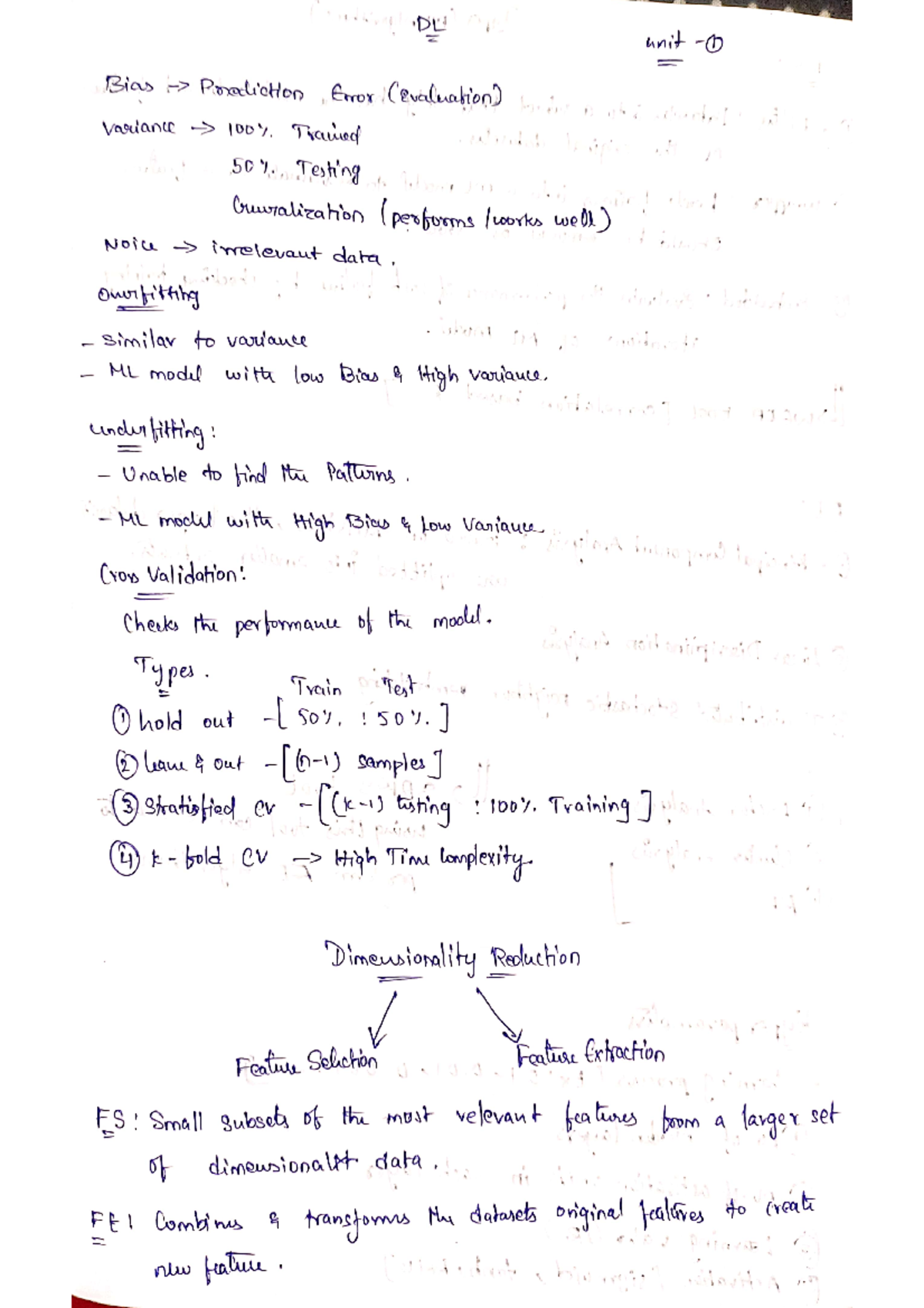 DL Handwritten Notes - Deep Learning - Studocu