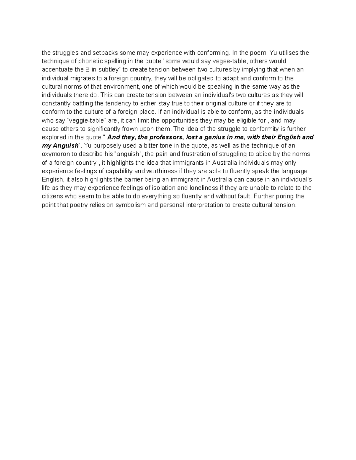 New accent paragraph sample - the struggles and setbacks some may ...